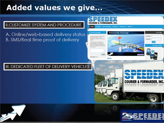 Speedex Courier and Forwarder, Inc.